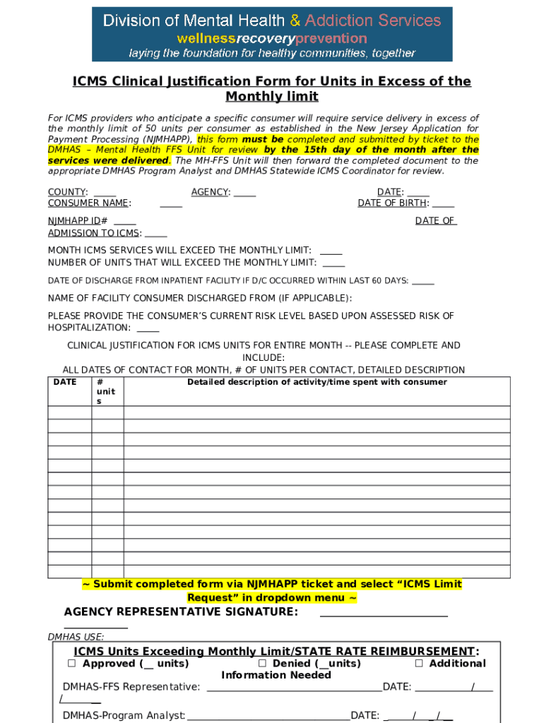 dmhas.dhs.state.nj.usNJMHAPPContentICMS Clinical Justification for ...