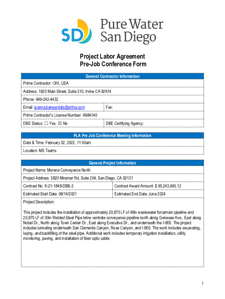 Fillable Online dot.ca.gov-mediaFederal-Aid Contract Pre-job Checklist Fax Email Print - pdfFiller