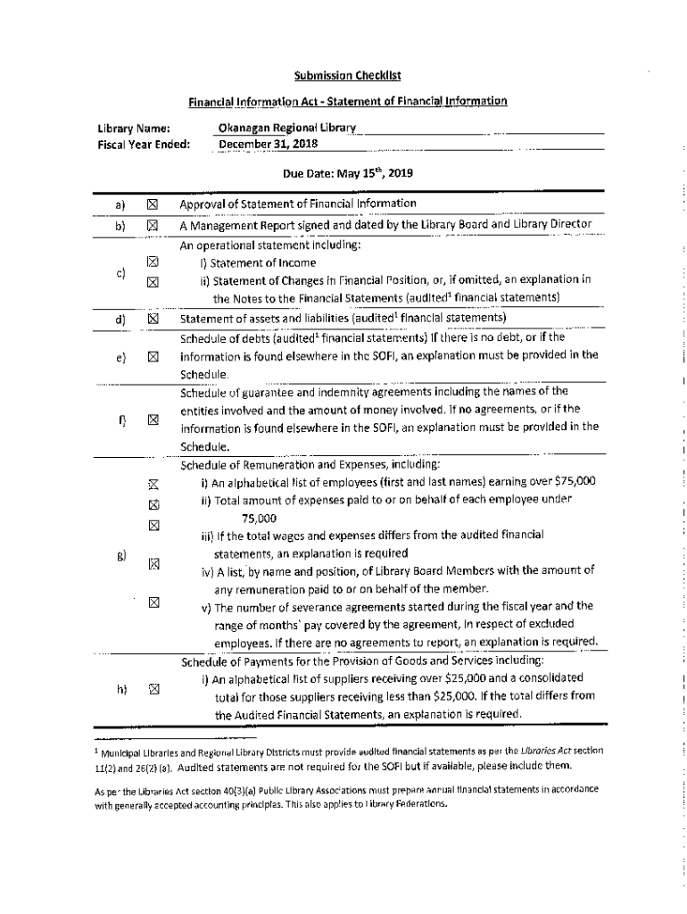 Fillable Online Board Approval Form Financial Information Act ...
