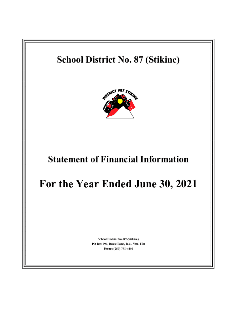 Fillable Online School District #87 (Stikine) Company Profile - Dun & Bradstreet Fax Email Print ...