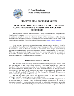 Fillable Online recorder pima kjzz.orgcontent1625312Longtime Pima ...