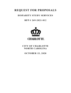 Fillable Online How To Write a Request for Proposal (With RFP Template ...