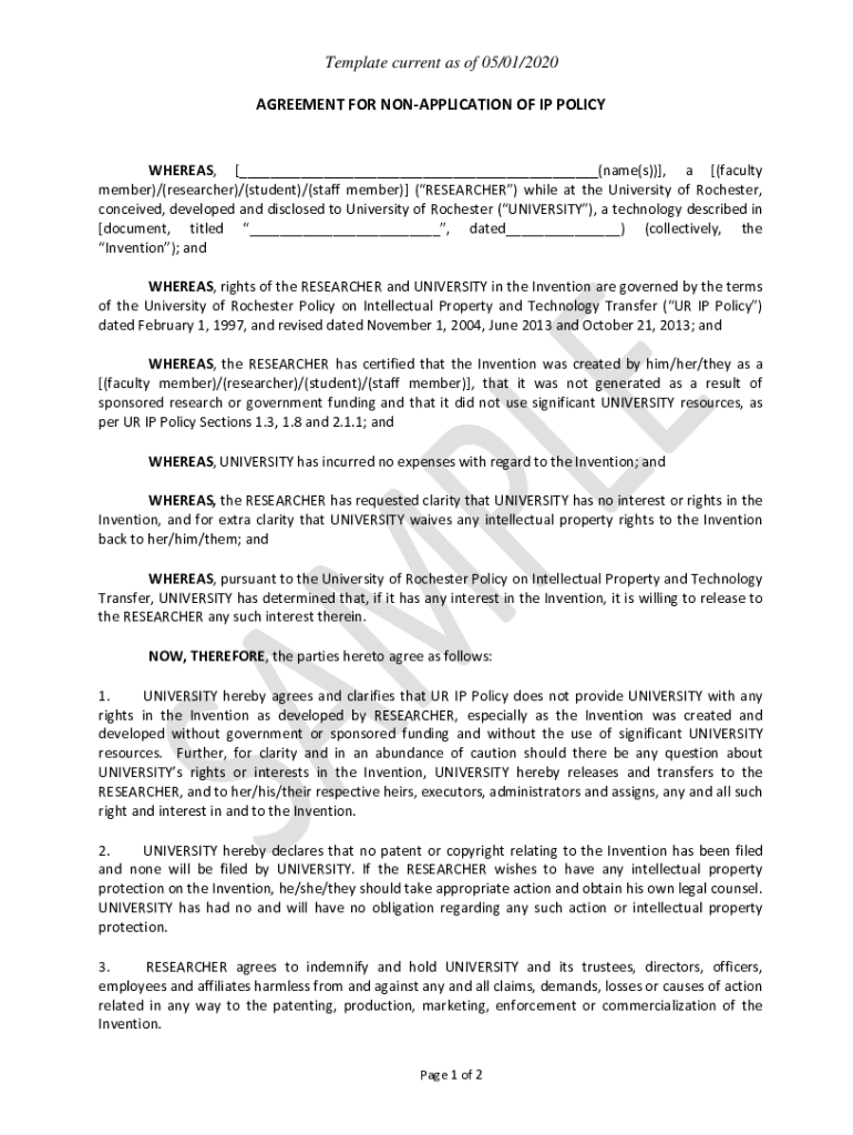 Fillable Online Intellectual Property License Agreement - Template Fax ...