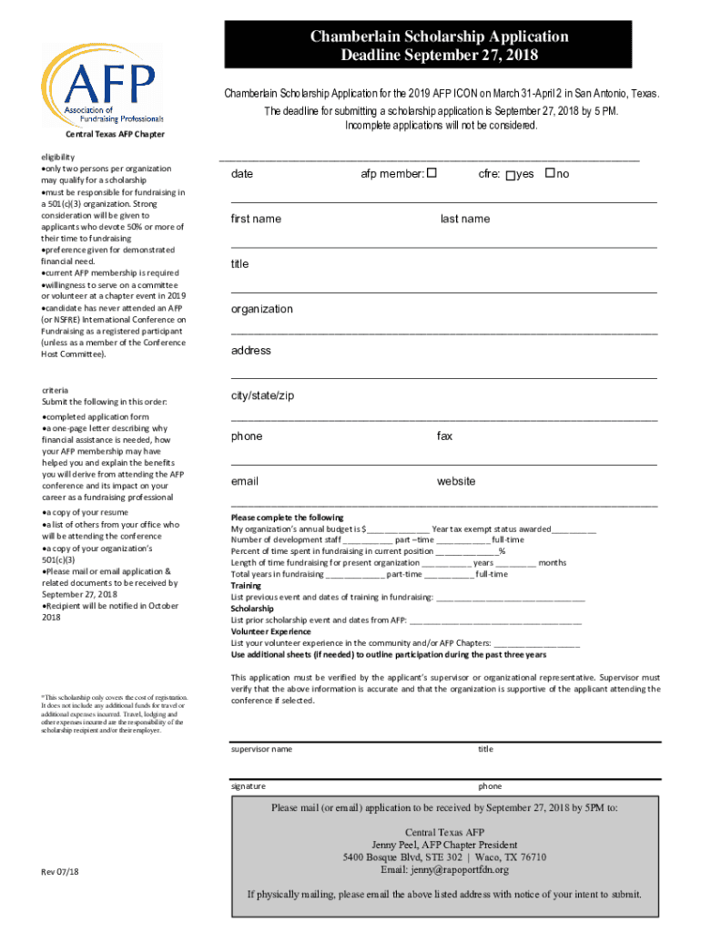 Fillable Online SSES Student Application Process and Criteria - Texas ...