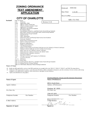 Fillable Online Zoning Text Amendments - Prince William County, Virginia Fax Email Print - pdfFiller