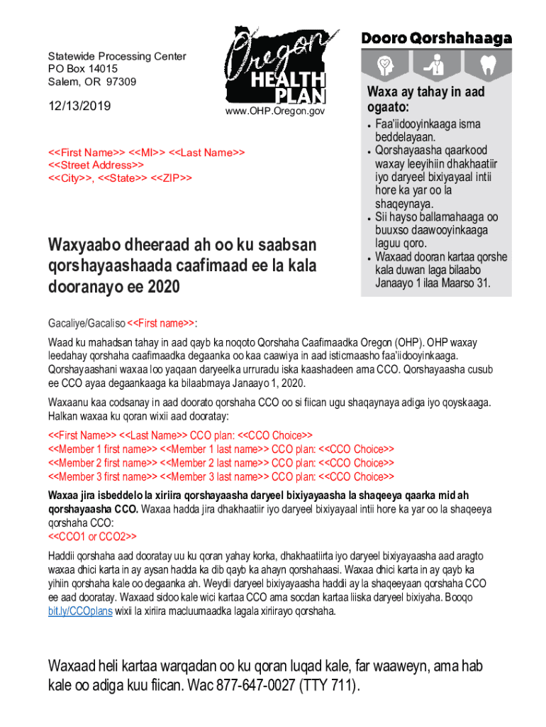 Fillable Online apps state or OHP 2832 L Version 3 CCO 2.0 Letter 2 ...