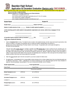 Fillable Online graduation-announcements.signaturea.comhighBearden High ...