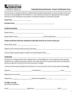 Fillable Online leads13 doe louisiana leads13.doe.louisiana ...