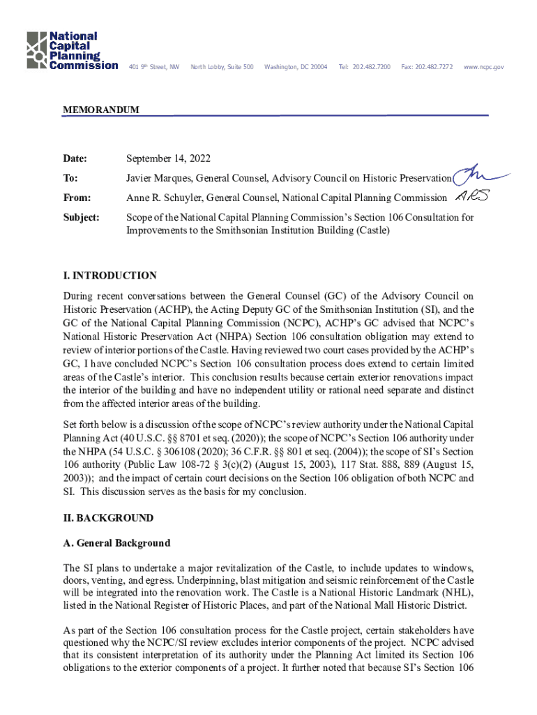 Fillable Online Monumental Core Framework Plan - National Capital ...