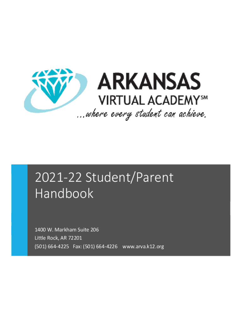 Fillable Online arva.k12.comOnline Public School in Arkansas - Arkansas ...