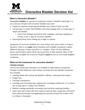 Fillable Online my.clevelandclinic.org14248-overactive ...