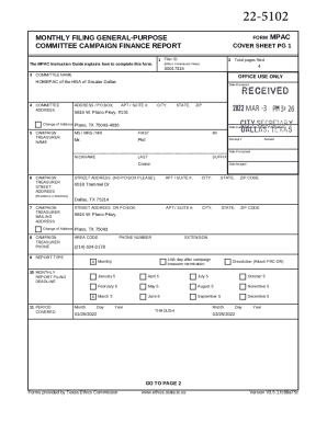 Fillable Online 22-5102 - City Secretary's Office Fax Email Print ...