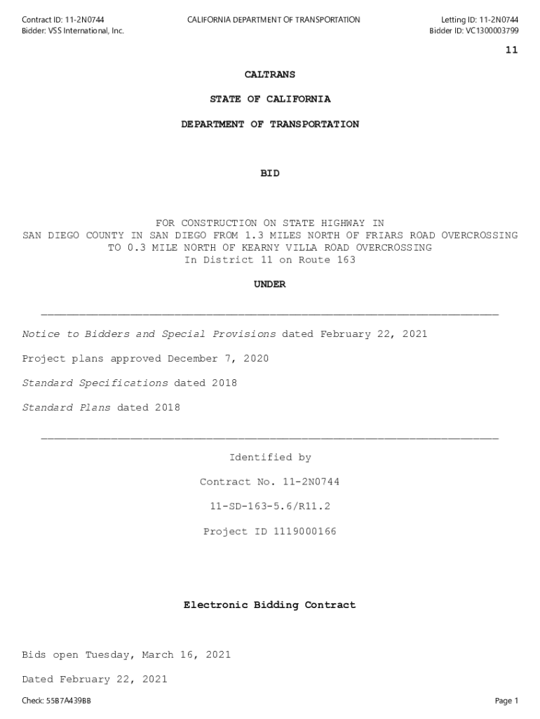 Fillable Online IDOA: Procurement: Bidder Profile Registration About Us ...