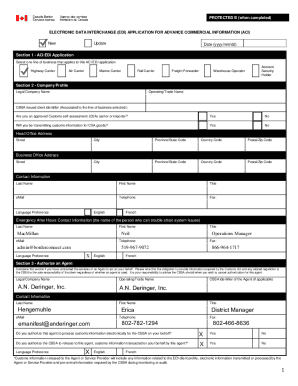 Fillable Online cbsa.gc.caservicescarrier-transporteurPrinting ...