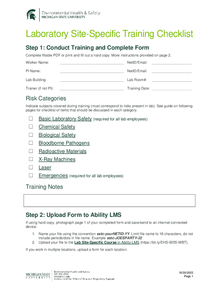 Fillable Online ehs.stanford.eduwp-contentuploadsLaboratory Specific ...
