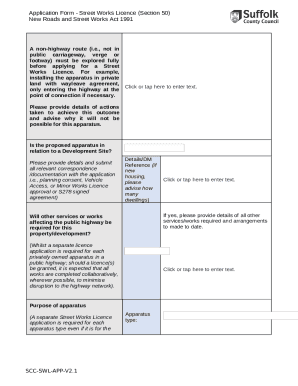 Street Works Licence New Roads and Street Works Act, 1991Apply for a ...