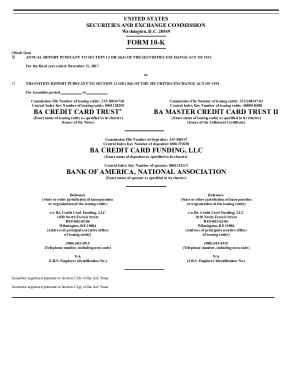 Fillable Online FORM 10-K - Bank of America Investor Relations Fax ...