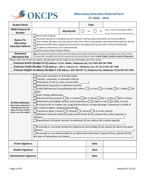 Fillable Online Resources and Forms for School Districts - Oklahoma ...