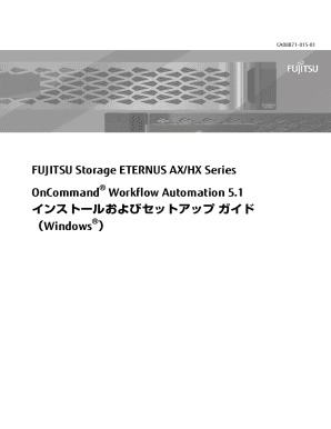 Fillable Online FUJITSU Storage ETERNUS AX/HX Series Active IQ Unified ...