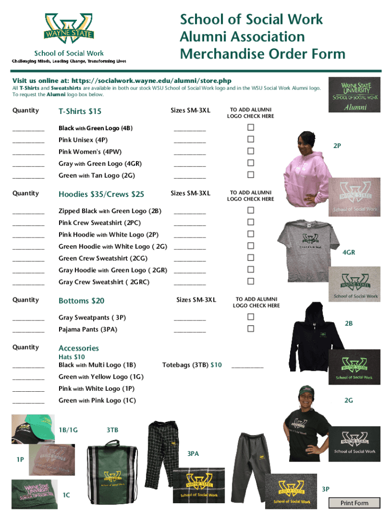 Fillable Online socialwork wayne socialwork.wayne ...