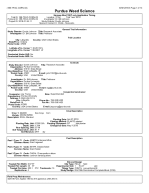 Fillable Online ag purdue Purdue Weed Science - ag.purdue.edu Fax Email ...