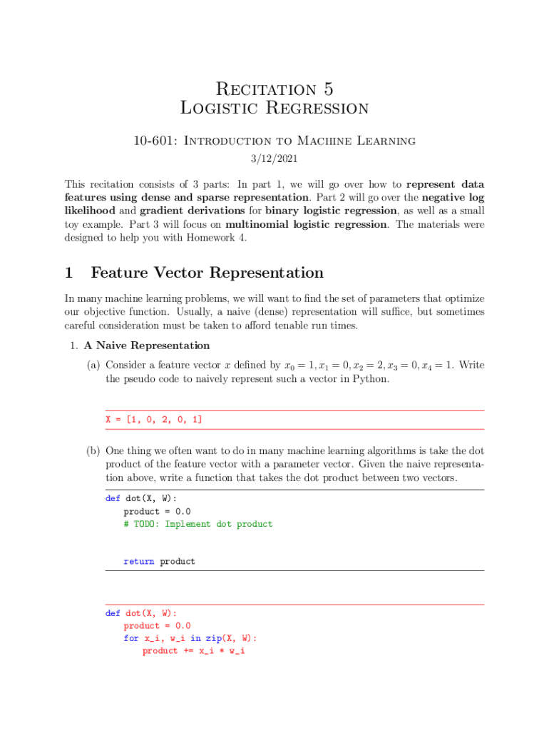 Fillable Online Logistic Regression for Machine Learning: A Complete ... Fillable Online Logistic Regression for Machine Learning: A Complete ...