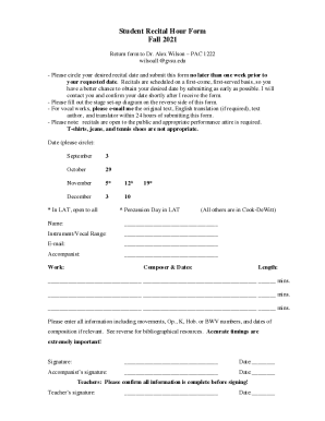 Fillable Online Request Form Fall 2021 Fax Email Print - pdfFiller