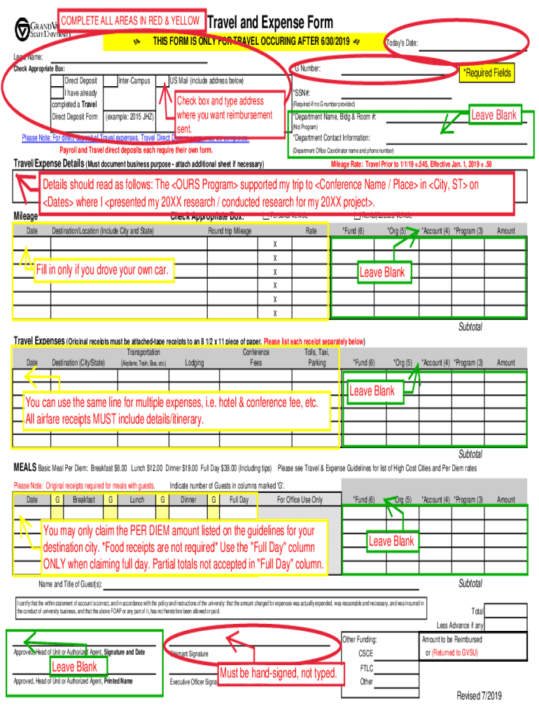 Fillable Online access.tufts.edutravel-authorization-travelCompleting ...