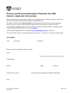 Fillable Online PPIPA IR Application Form (August 2021). PPIPA IR ...