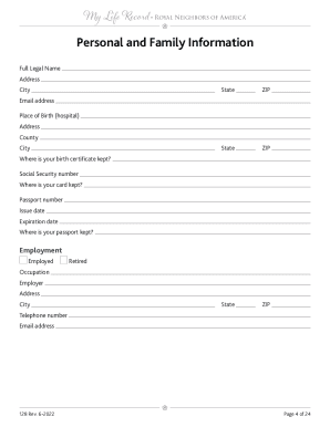 Fillable Online My Life Record, Form 128. My Life Record, Form 128 Fax ...