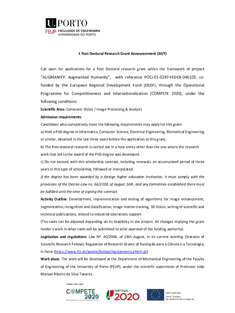 Fillable Online project AUGMANITY: Augmented Humanity, with reference ...