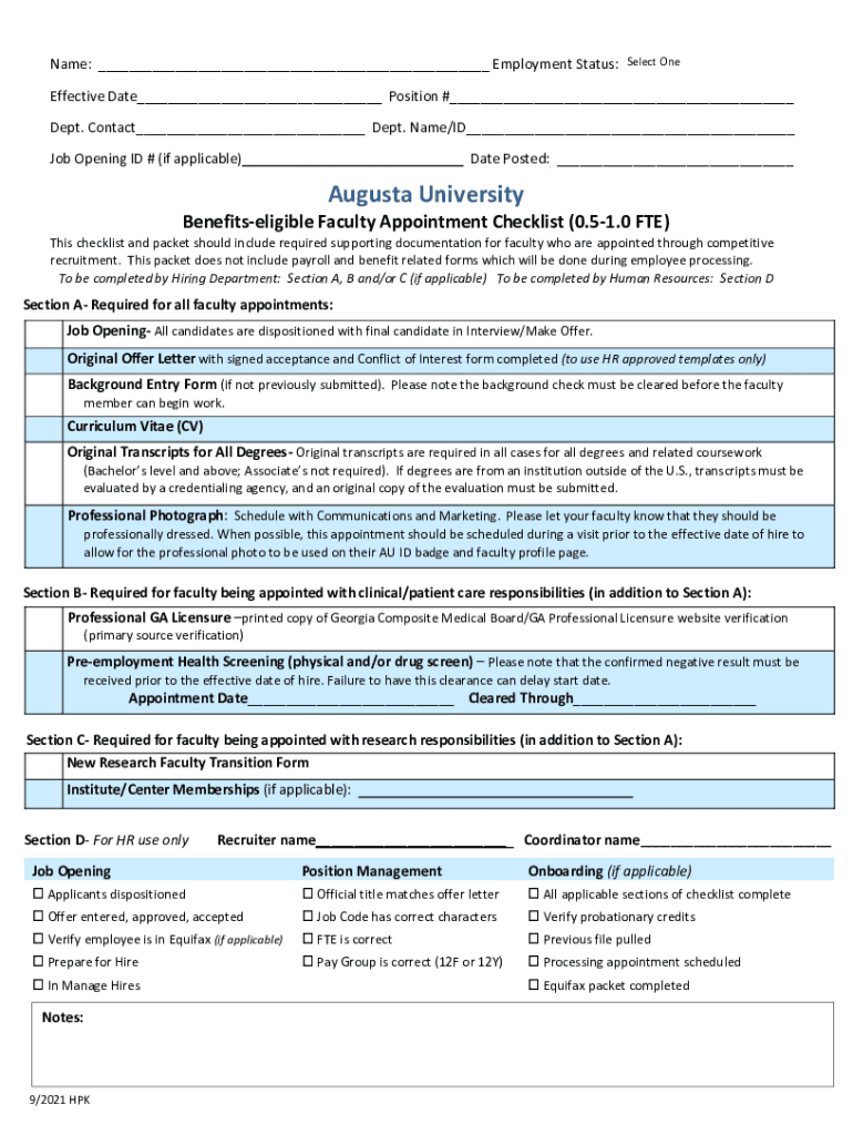 Fillable Online What are the different types of employment status ...