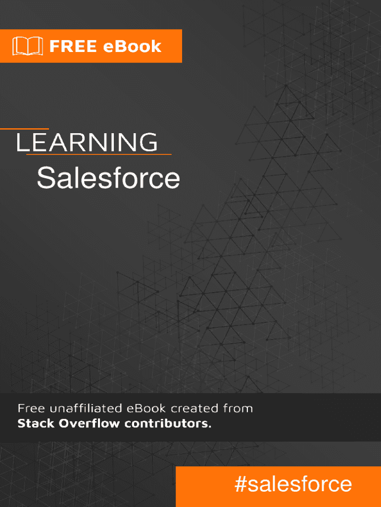 Fillable Online Getting Started with Salesforce: an End-to-End ...