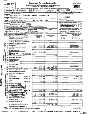 Fillable Online About Form 990-PF, Return of Private Foundation or ...