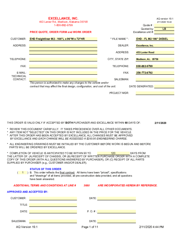Fillable Online EHD FL M2 (166) DIESEL.xlsm Fax Email Print - pdfFiller