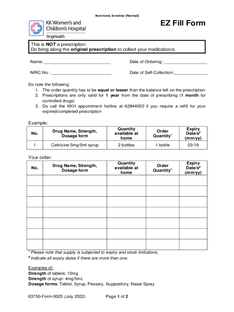 Fillable Online prescriptionhope.comblog-prescription ...