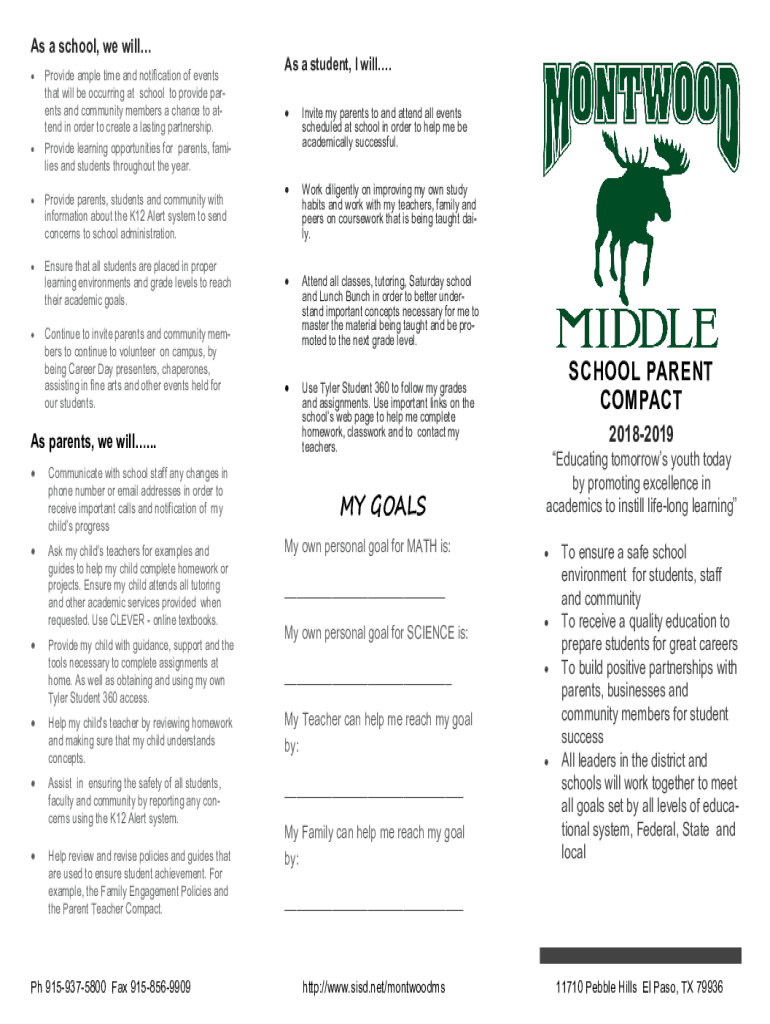 Fillable Online 79 Examples of School Vision and Mission Statements ...