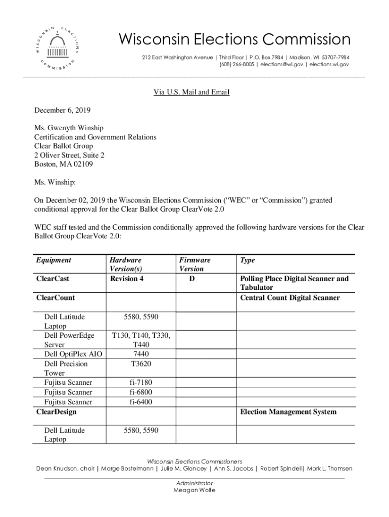 Fillable Online elections.wi.gov media 14176PETITION FOR BALLOT STATUS ...