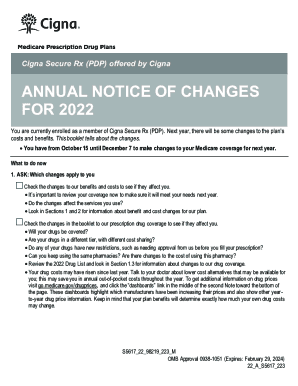 Fillable Online Medicare ANOC2.0S5617223000. Annual Notice of Changes ...