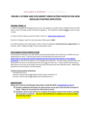 Fillable Online Verifying New & Existing Employees on Form I-9E-Verify ...