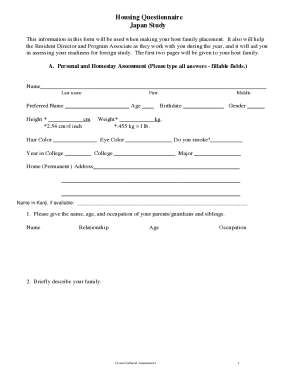 Fillable Online Japan Questionnaire App - Travel Health Certificate for ...