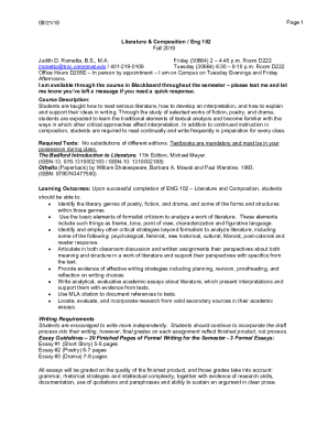 Fillable Online AP English Literature and Composition Past Exam Questions Fax Email Print ...