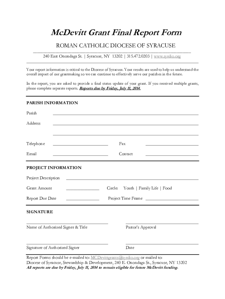 Fillable Online dioceseofgallup.orgofficial-documents-and-formsOfficial ...