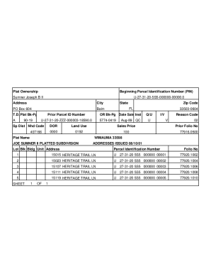 Fillable Online Sumner County, TN Plat Map - Property Lines, Land Ownership - AcreValue Fax ...