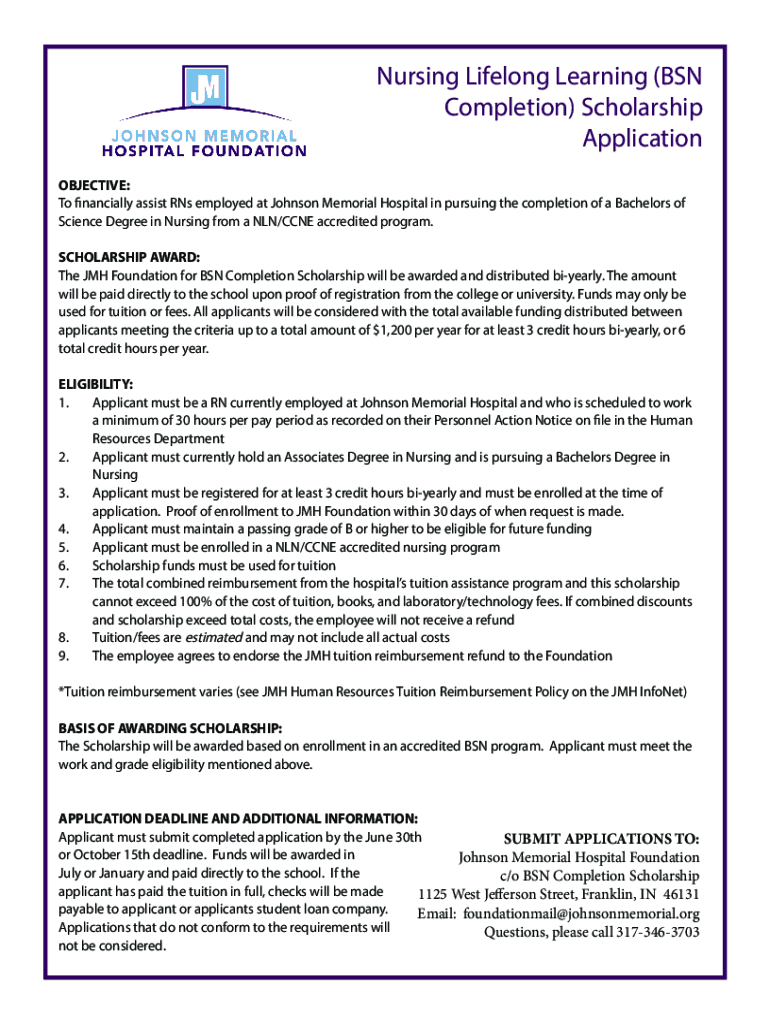 Fillable Online Lifelong Learning in Nursing - Fitchburg State University Online Fax Email Print ...