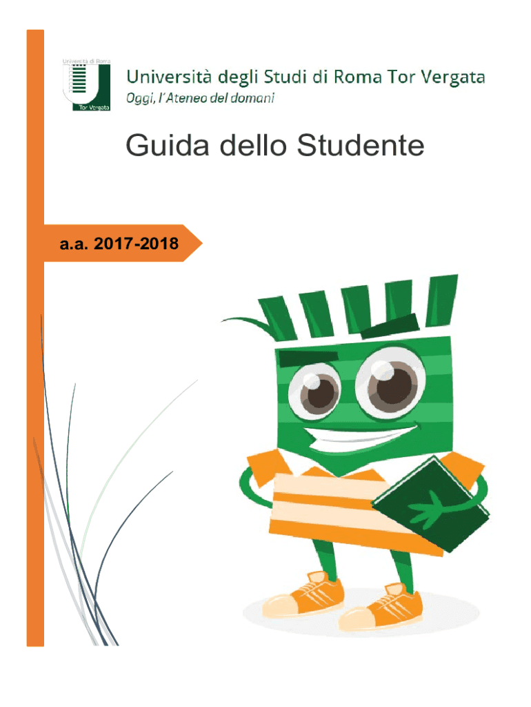 Fillable Online Guida dello Studente : Universit degli Studi di Roma Tor Vergata Fax Email Print ...