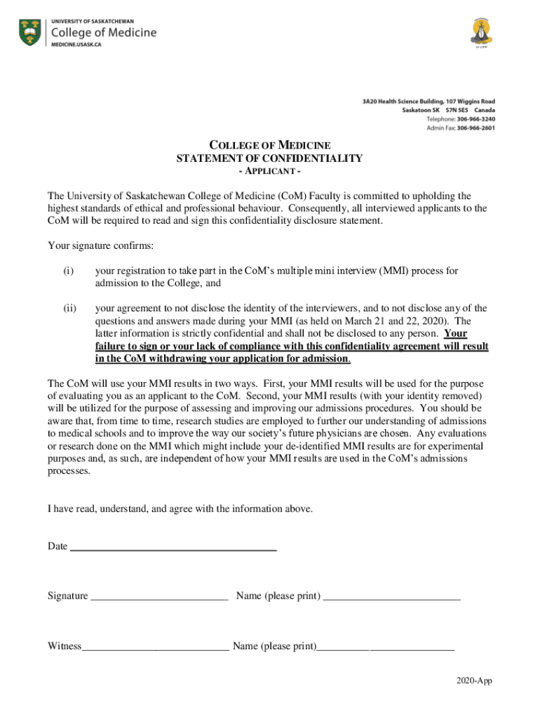 Fillable Online medicine usask USask College of Medicine: A look at the past 70 years Fax Email ...