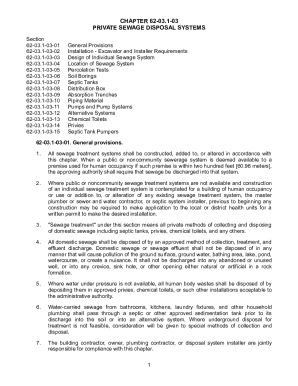 Fillable Online chapter 62-03.1-03 private sewage disposal systems Fax ...