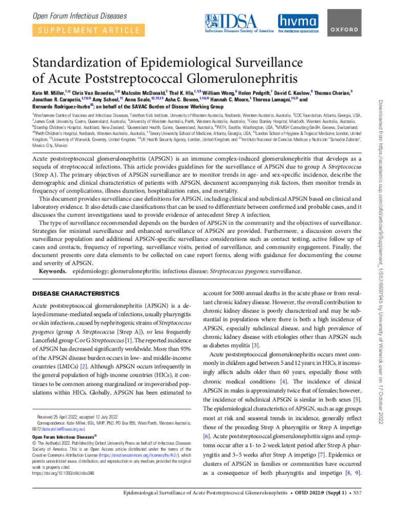 Fillable Online wrap warwick ac Standardization of Epidemiological ...