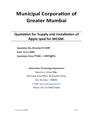 Fillable Online Quotation for Supply and Installation of Fax Email ...